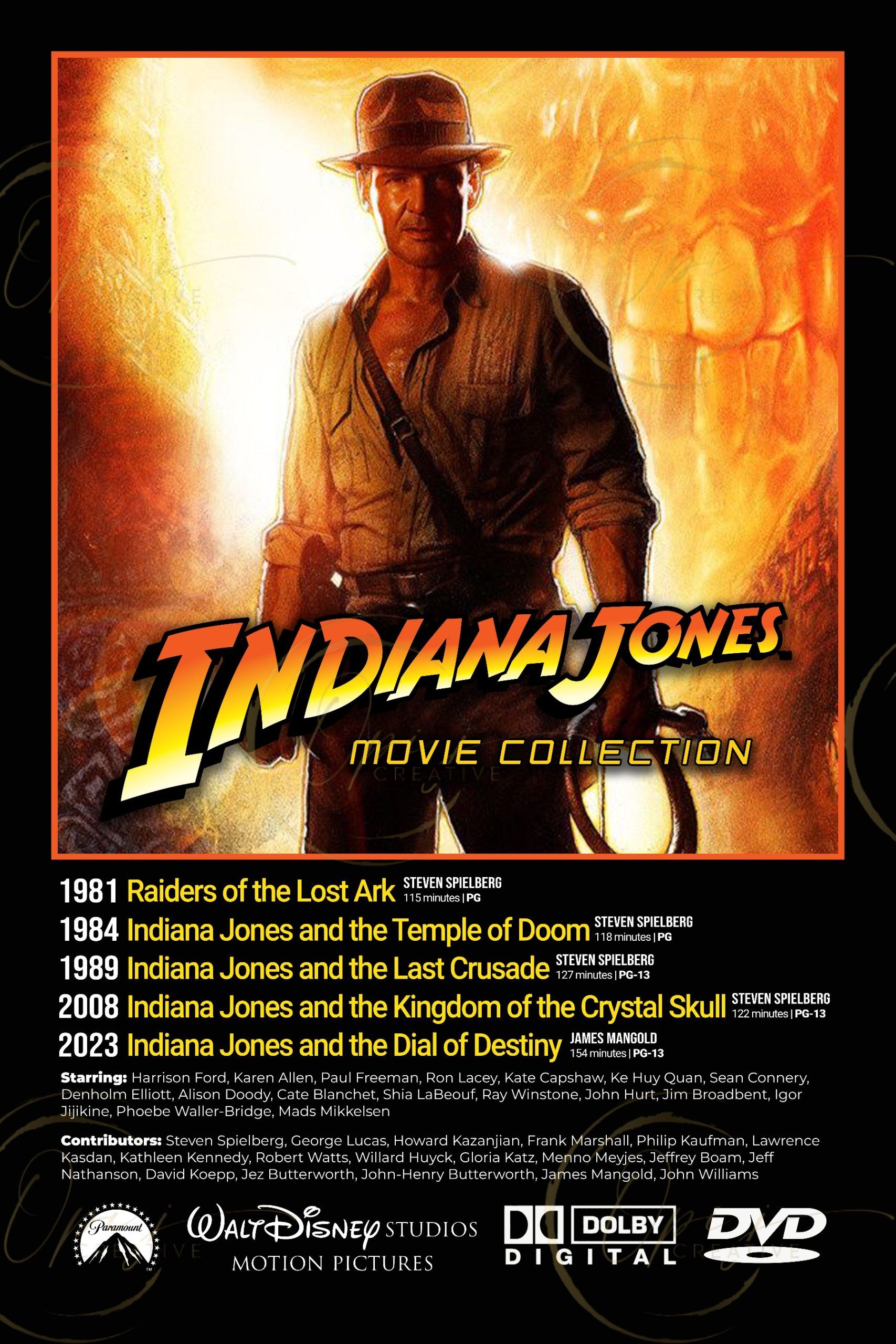 Indiana Jones - The Collection X (Version-1) - Opi J Creative